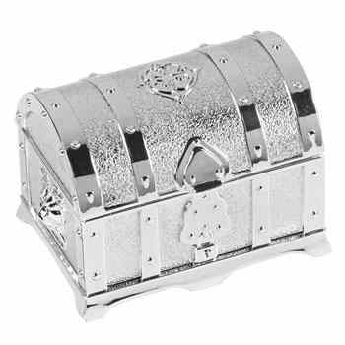 Home Accents, Blessings : Silver Treasure Box w/(13 Piece) Arras Coin Set